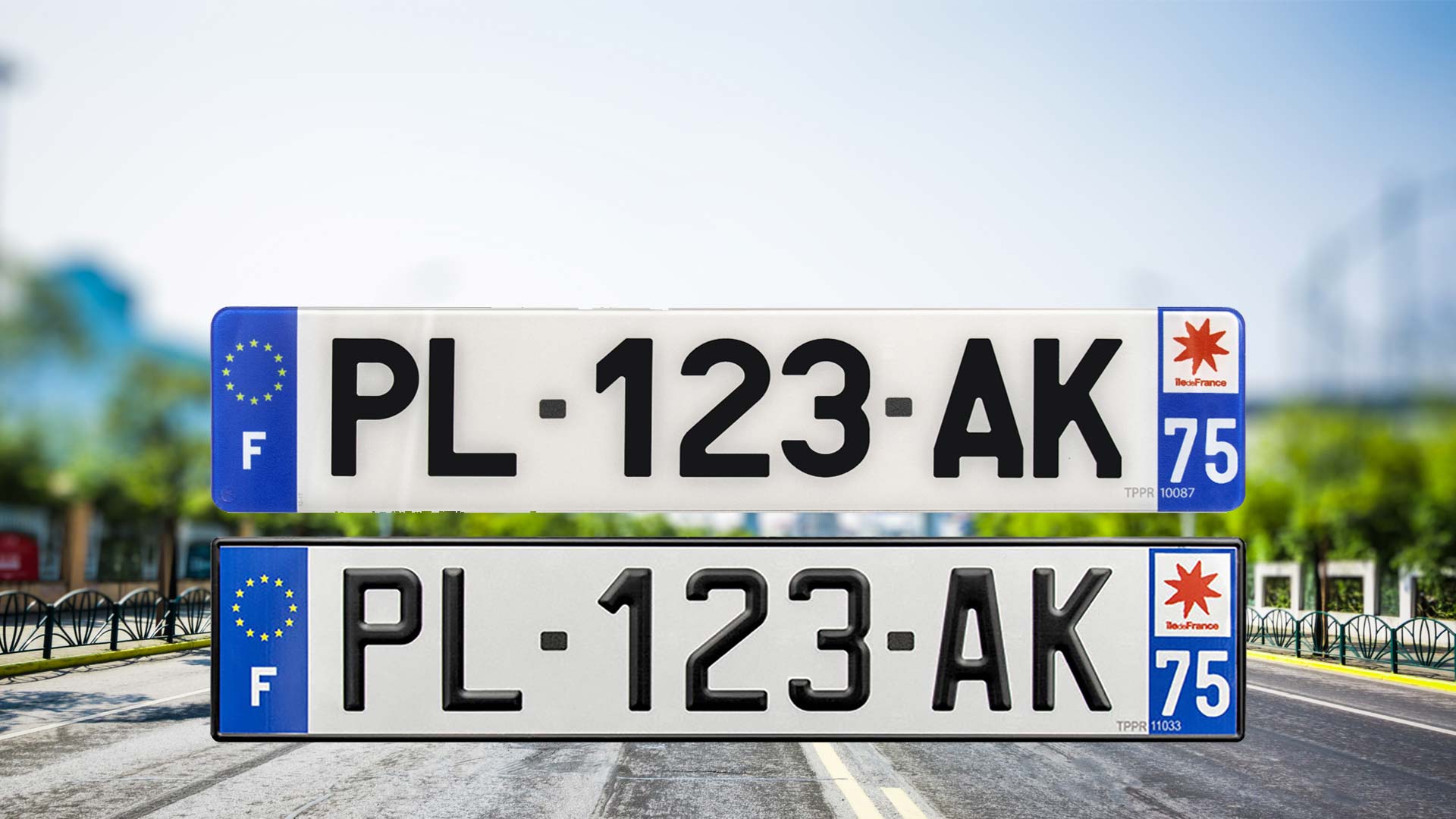 Alu ou Plexi : Quelle plaque d'immatriculation voiture | Plaque&Go